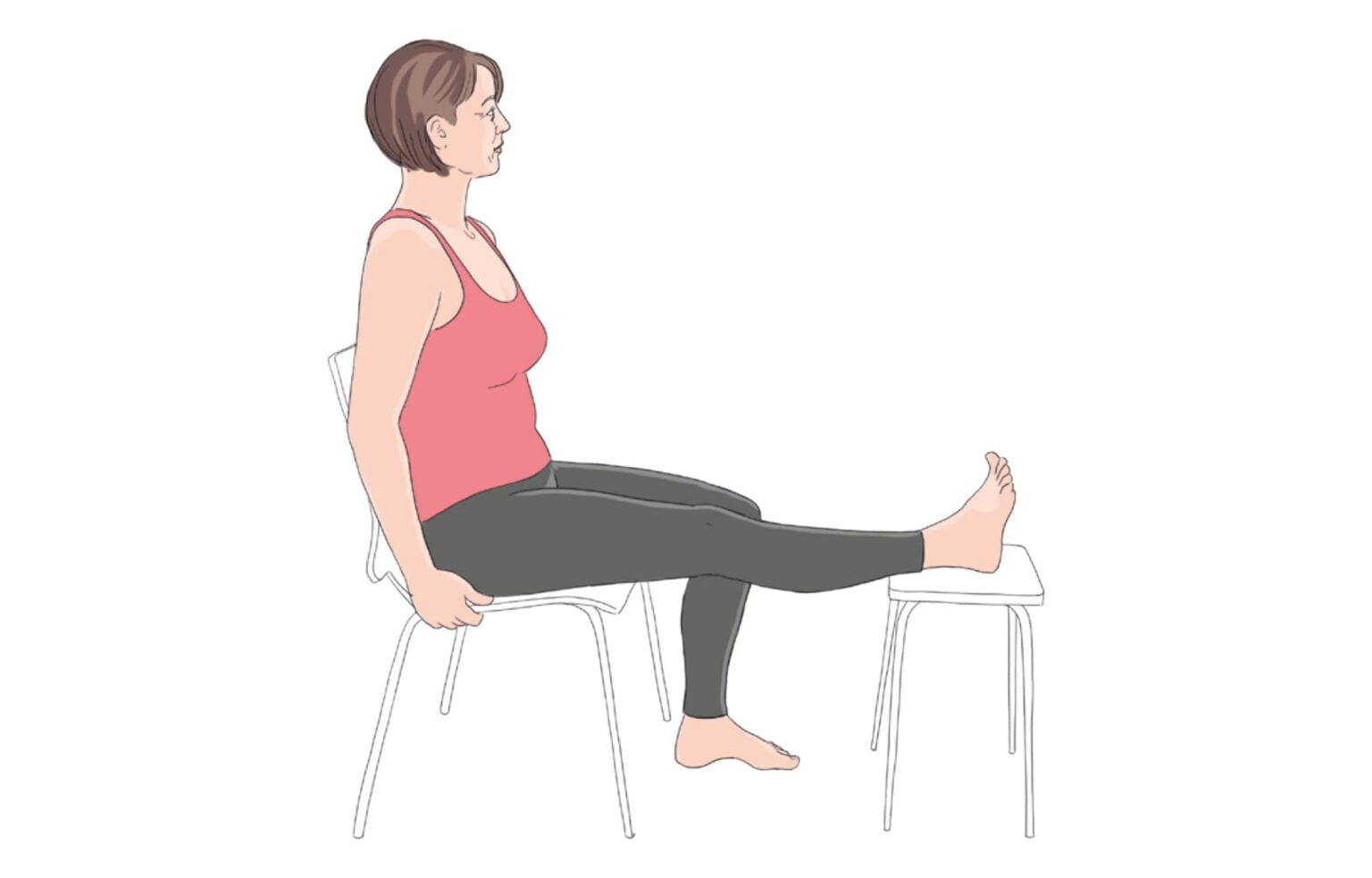 Exercices physiques doux pour les genoux - Exercices genoux Orliman